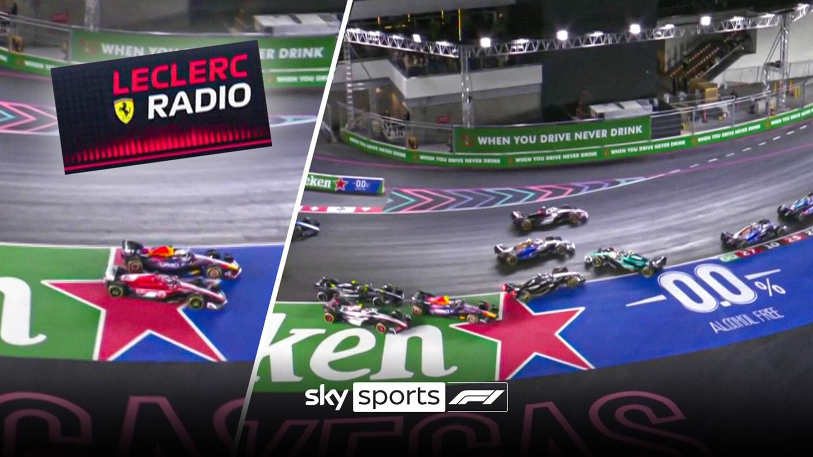 Las Vegas GP: Max Verstappen wins thrilling race as Charles Leclerc beats Sergio Perez to second ...