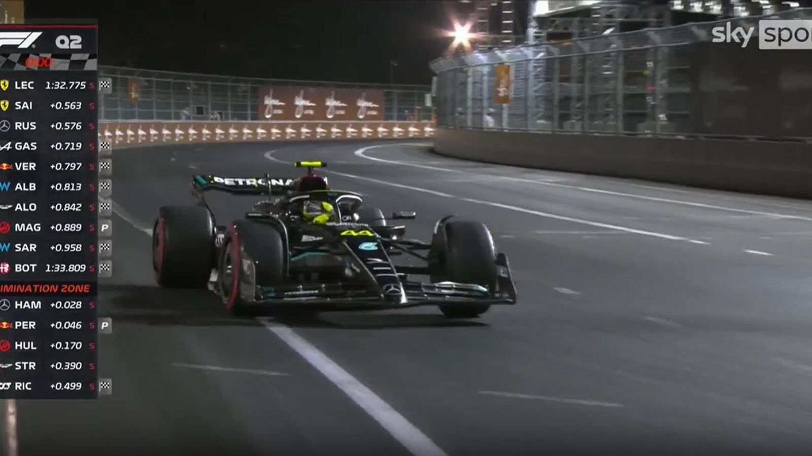 Lewis Hamilton: Mercedes driver says Las Vegas GP qualifying was 'definitely difficult' after ...