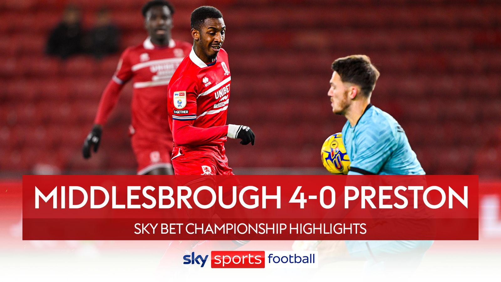 Middlesbrough 4-0 Preston North End: Isaiah Jones scores twice in Boro ...