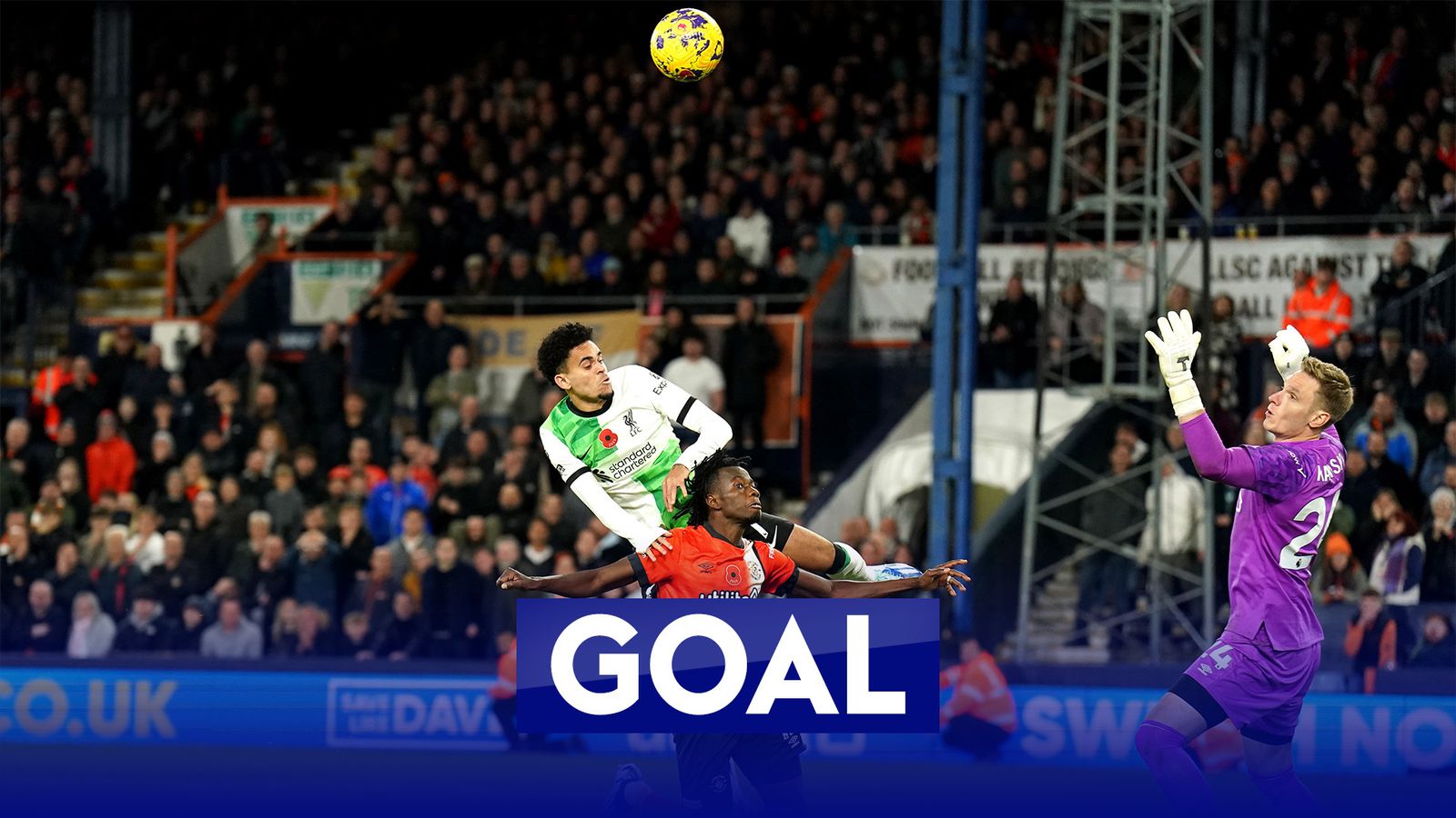 Luton 1-1 Liverpool: Luis Diaz scores late equaliser on Reds return to ...