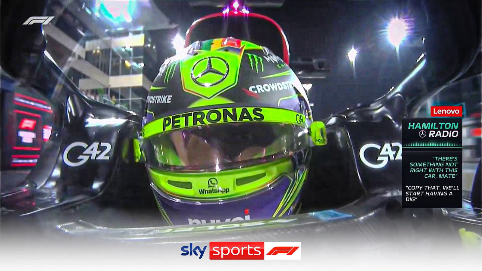 Lewis Hamilton at a loss to explain his Mercedes at Abu Dhabi GP after ...