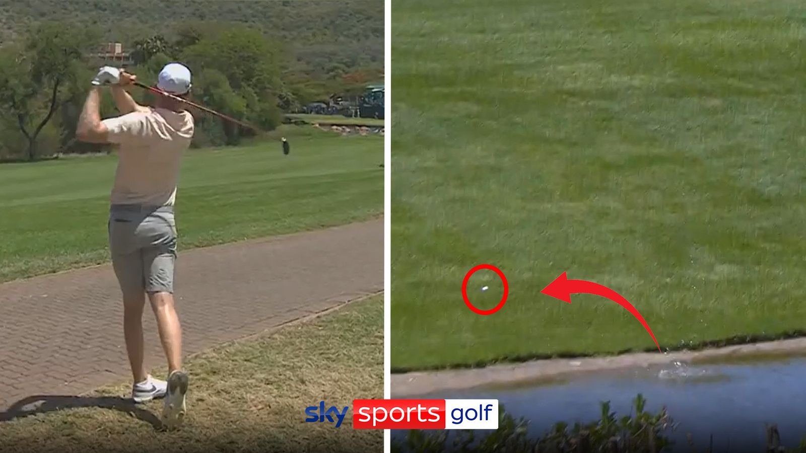 Sebastian Soderberg’s lucky shot at Nedbank Golf Challenge | Golf News ...