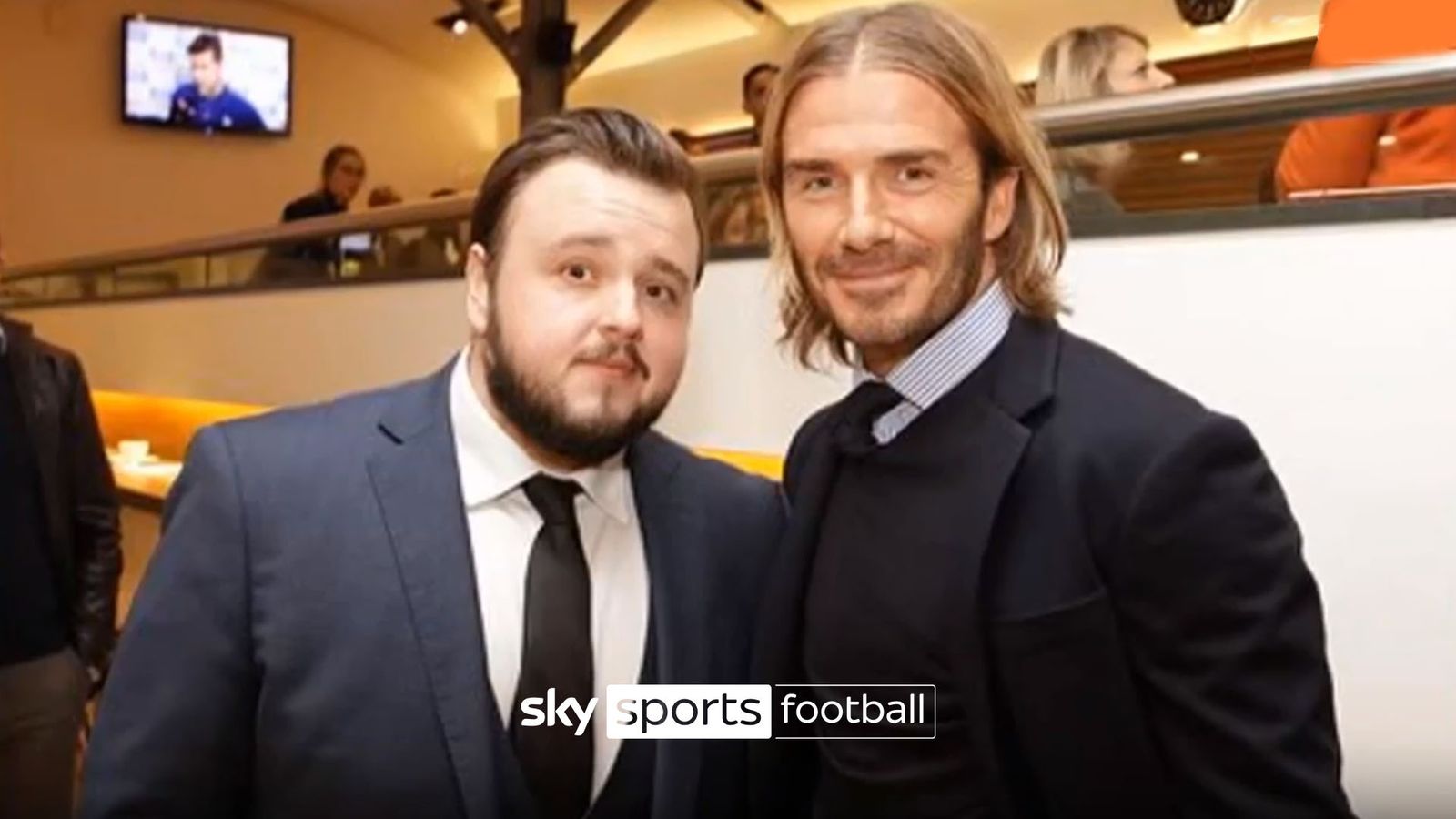 GOT star John Bradley: David Beckham asked ME for a selfie | Football News | Sky Sports