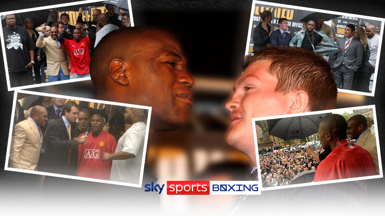 On This Day: Floyd Mayweather vs Ricky Hatton | Floyd goads Manchester ...