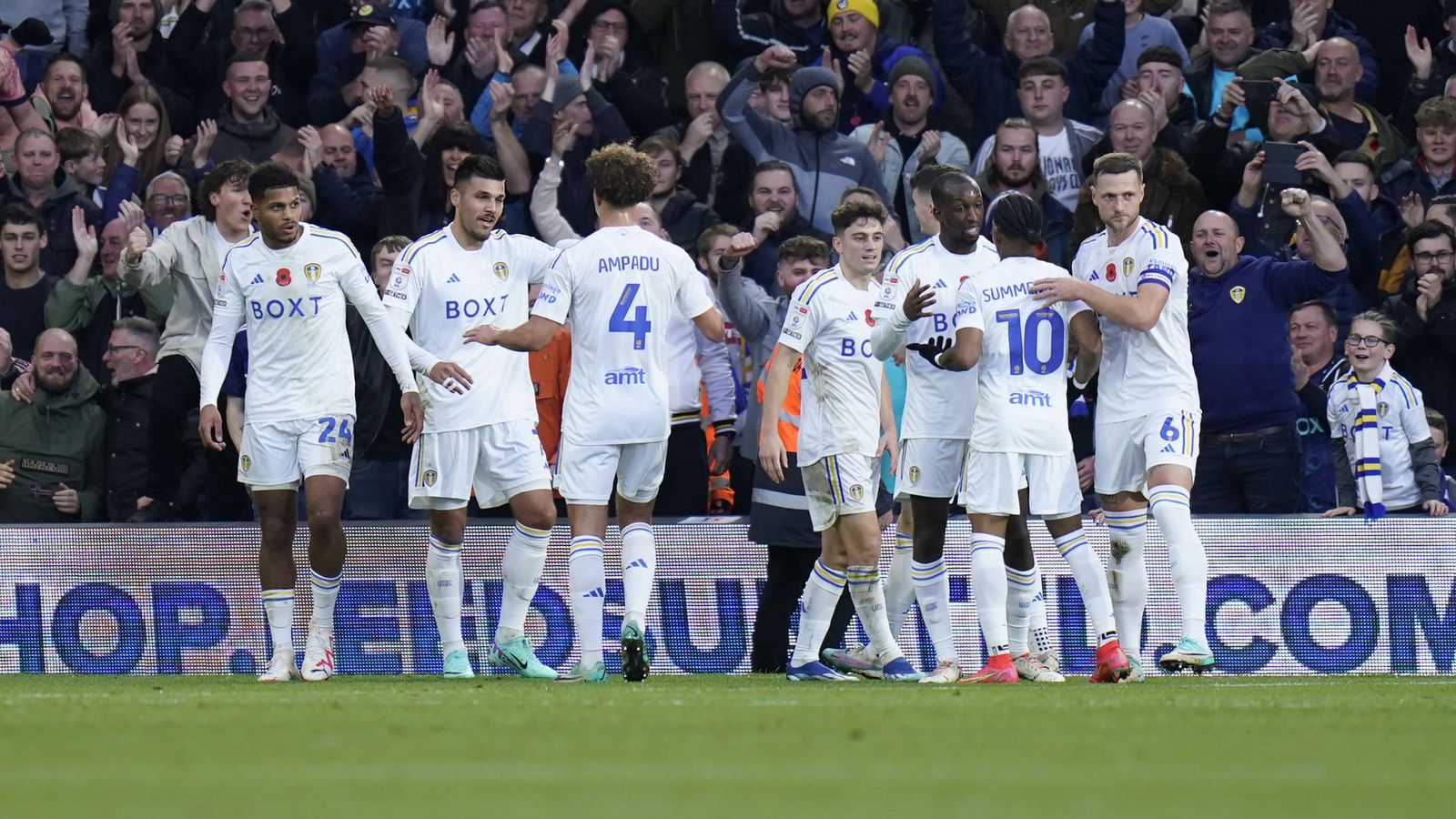 Leeds 2-1 Plymouth: Dan James and Joel Piroe score in United win ...