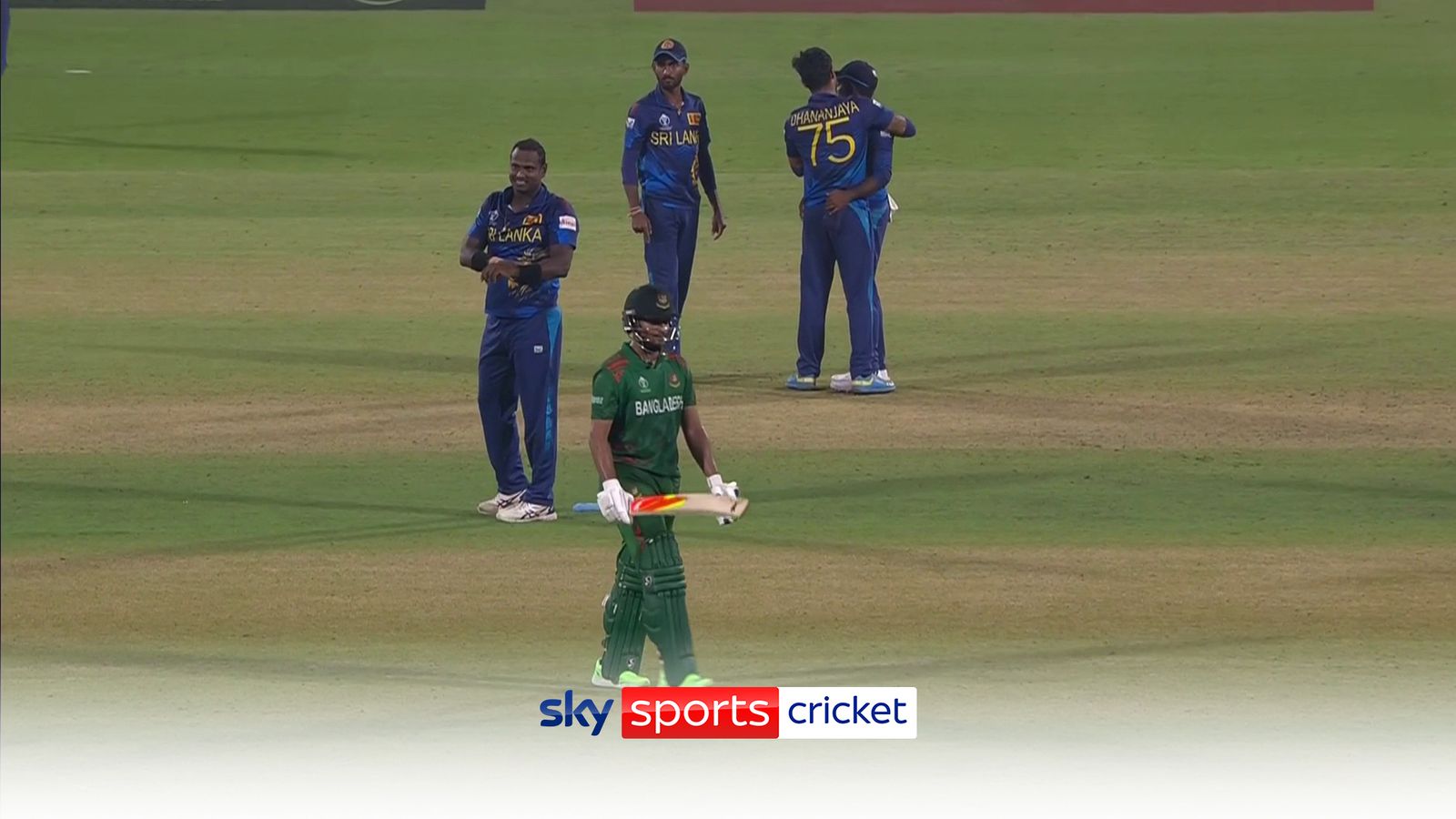 Sri Lanka's Angelo Mathews timed out in international cricket first ...