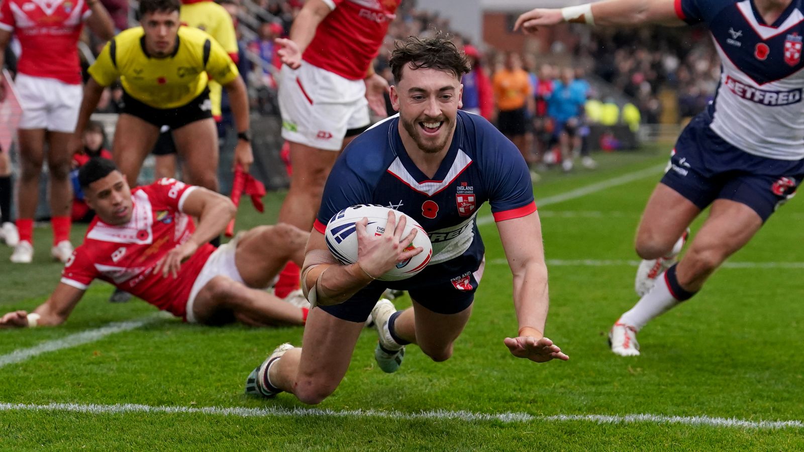 England's men seal series 3-0 sweep of Tonga | Women rout Wales in ...