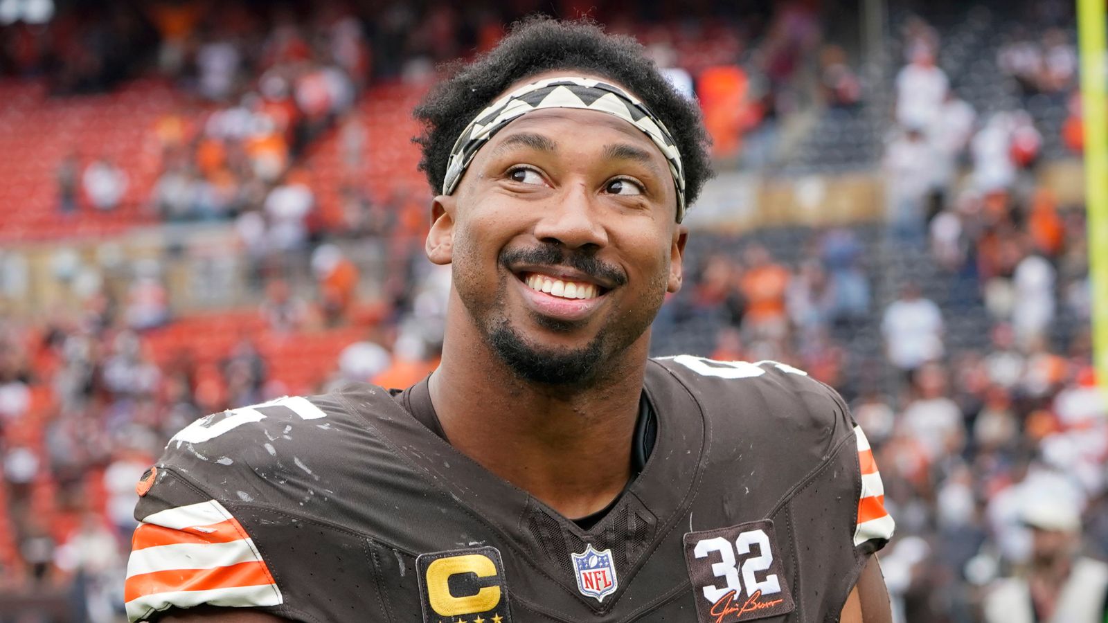 NFL Sunday guide: Myles Garrett vs TJ Watt with Dublin back-drop, digs ...