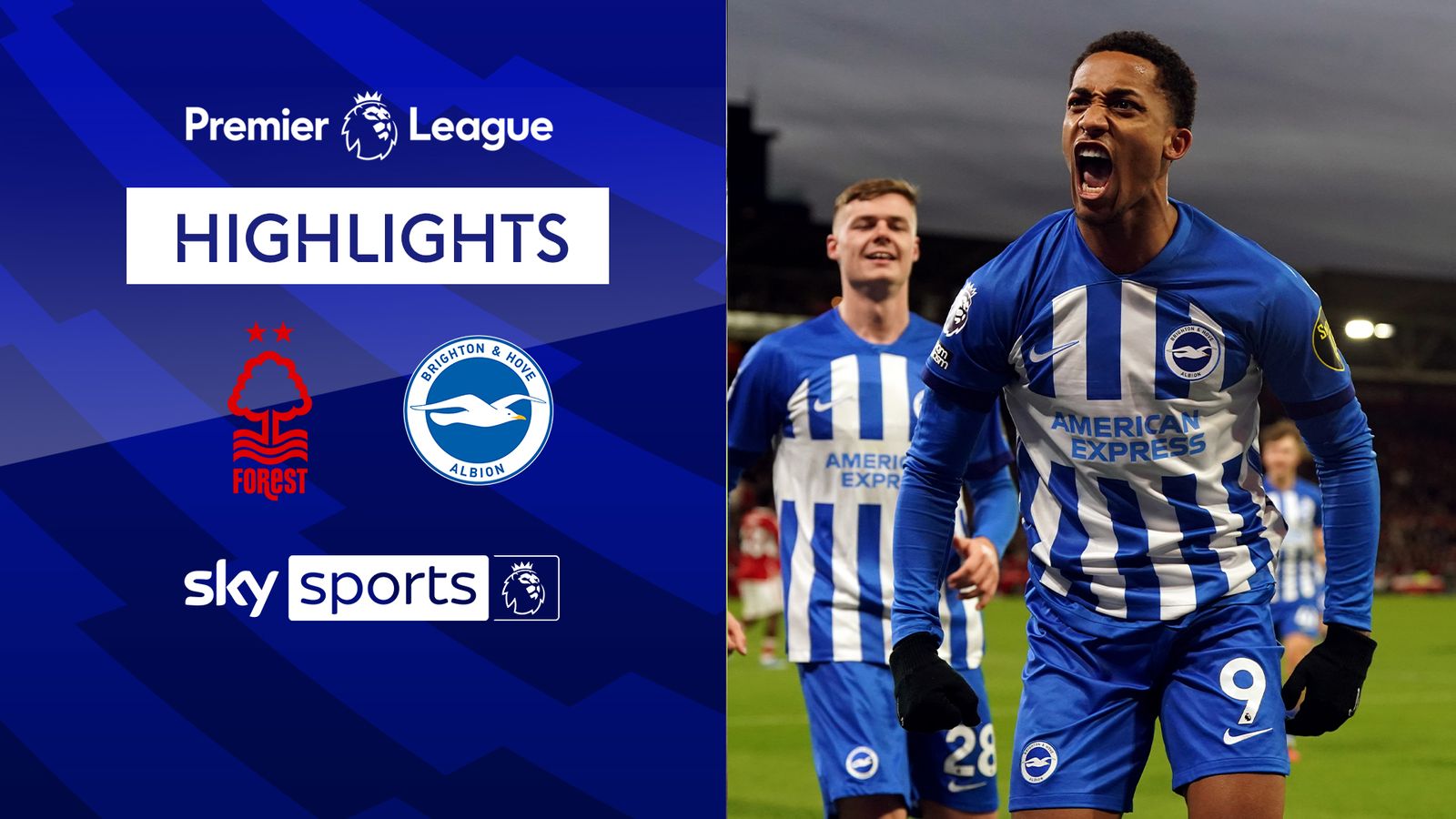 Nottingham Forest 2-3 Brighton | Premier League highlights | Football ...