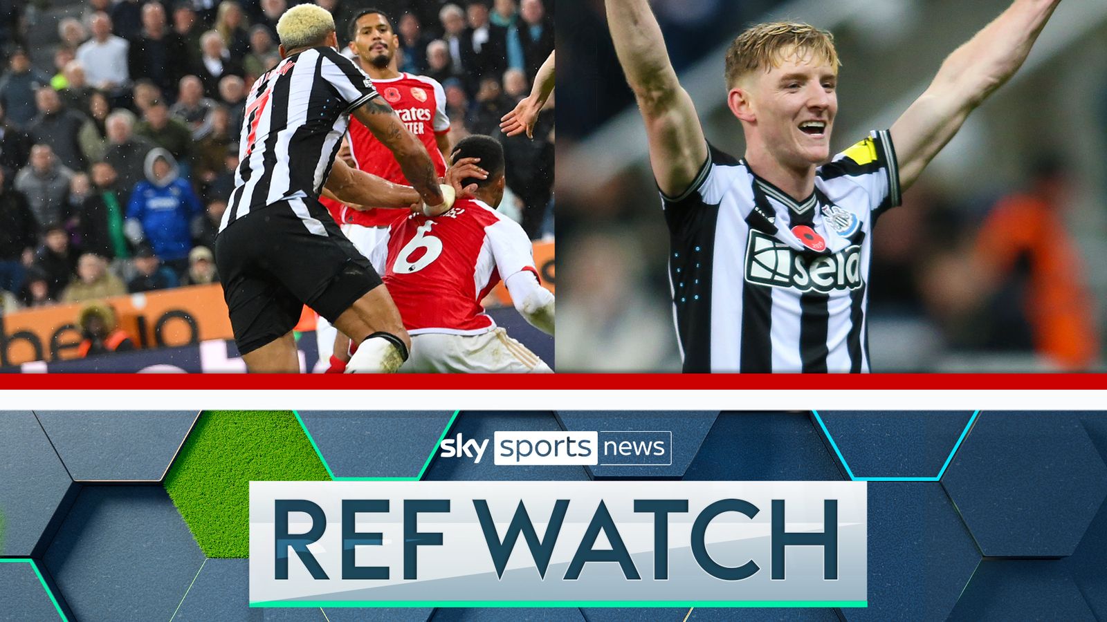 Ref Watch: Anthony Gordon's goal for Newcastle against Arsenal should ...
