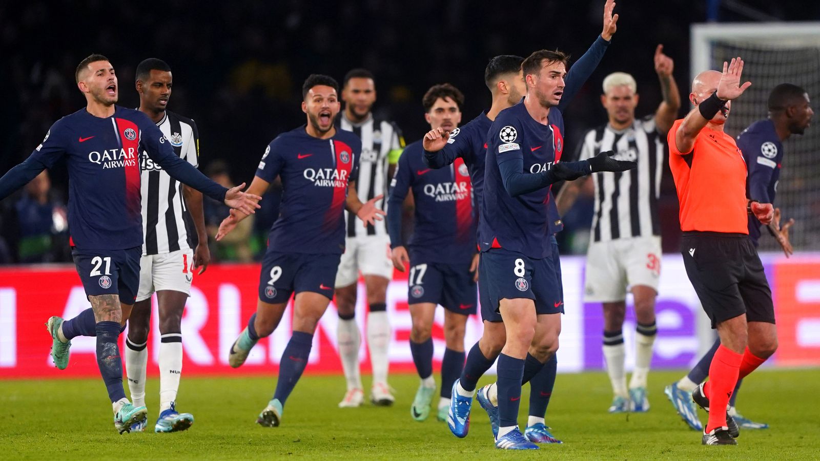 PSG 1 - 1 Newcastle - Match Report & Highlights