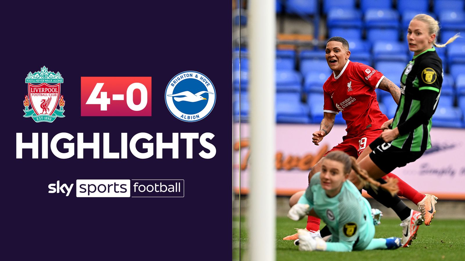 Liverpool close in on Champions League places | Liverpool 4-0 Brighton ...