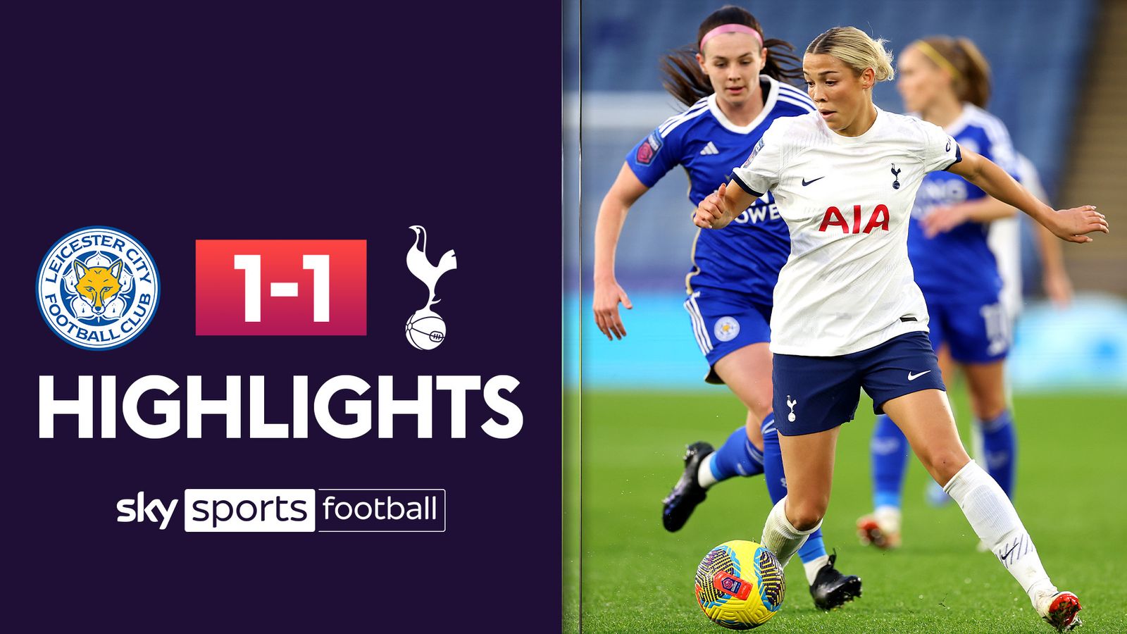 Spurs extend unbeaten run with Leicester draw | Leicester 1-1 Tottenham ...