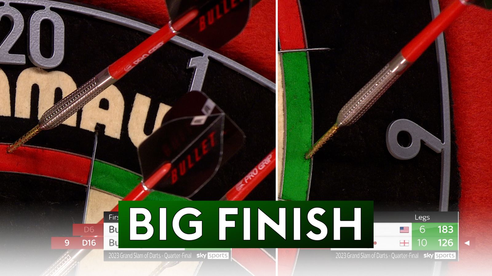 Stephen Bunting turns on the style with back-to-back ton-plus checkouts ...