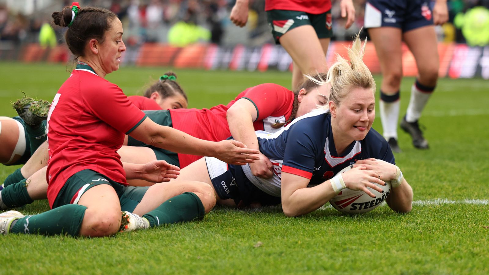 England's men seal series 3-0 sweep of Tonga | Women rout Wales in ...