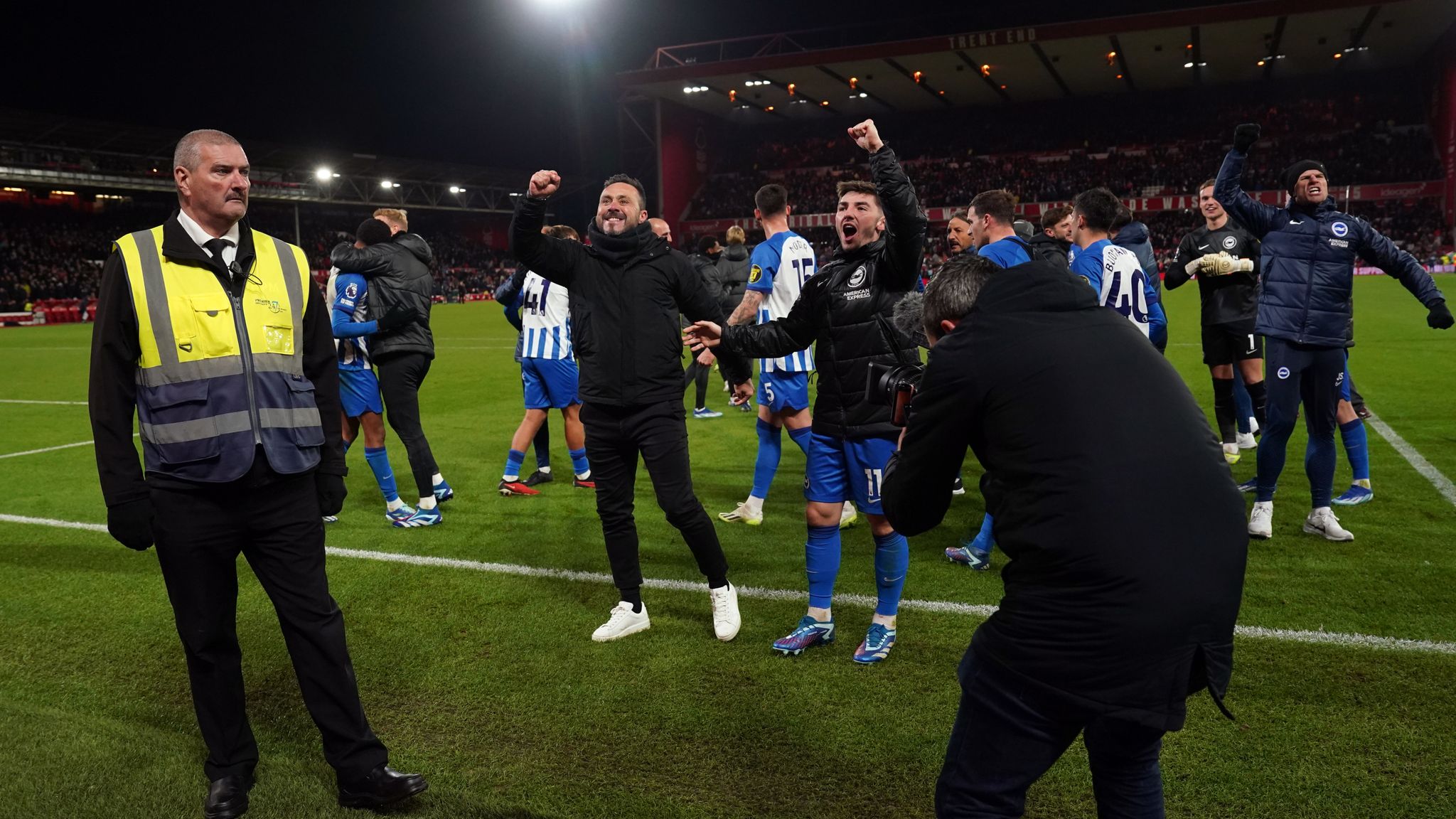 Nottingham Forest 2-3 Brighton: Sub Joao Pedro scores match-winning ...