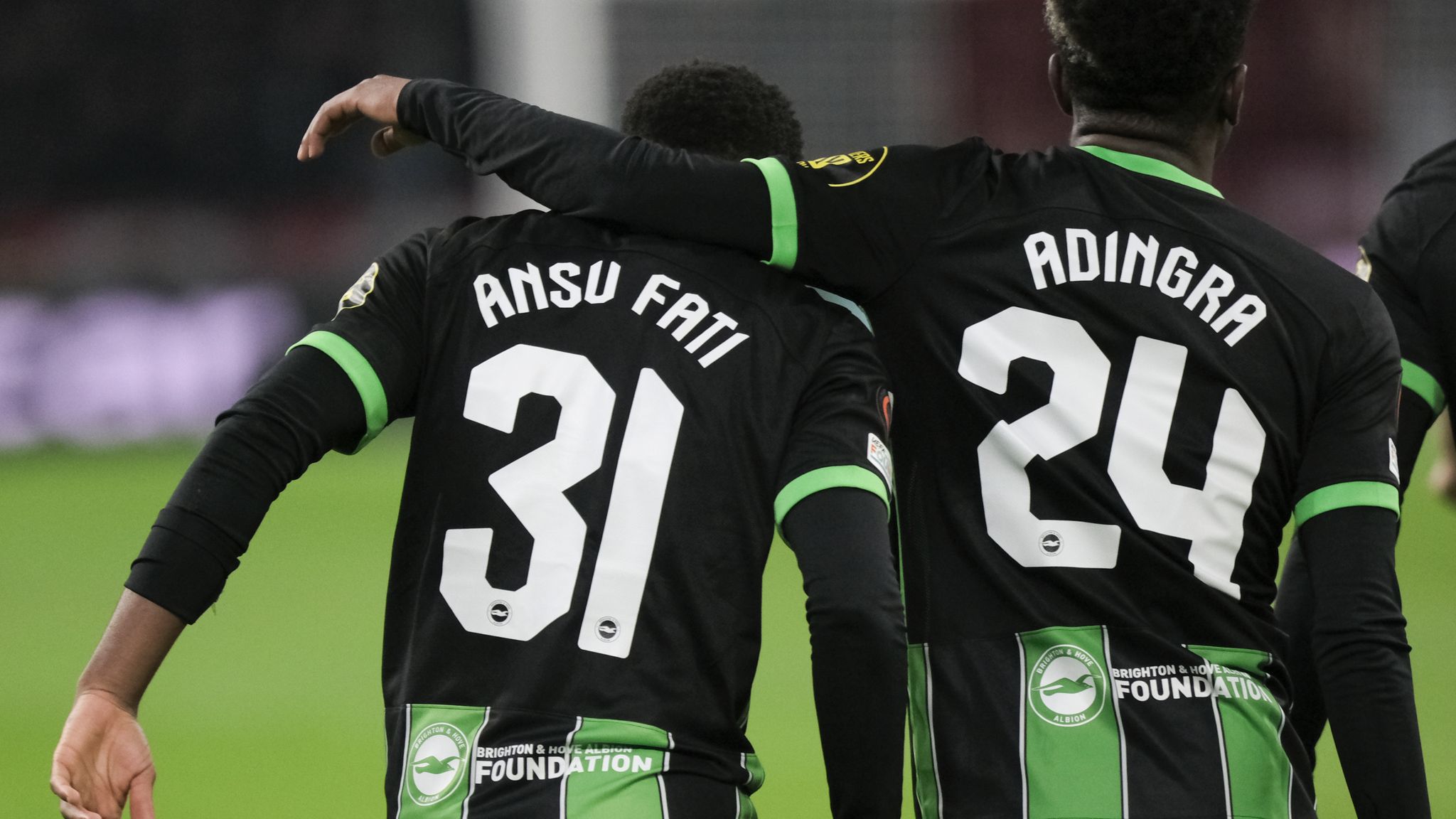 Ajax 0-2 Brighton: Ansu Fati and Simon Adingra seal crucial Europa ...