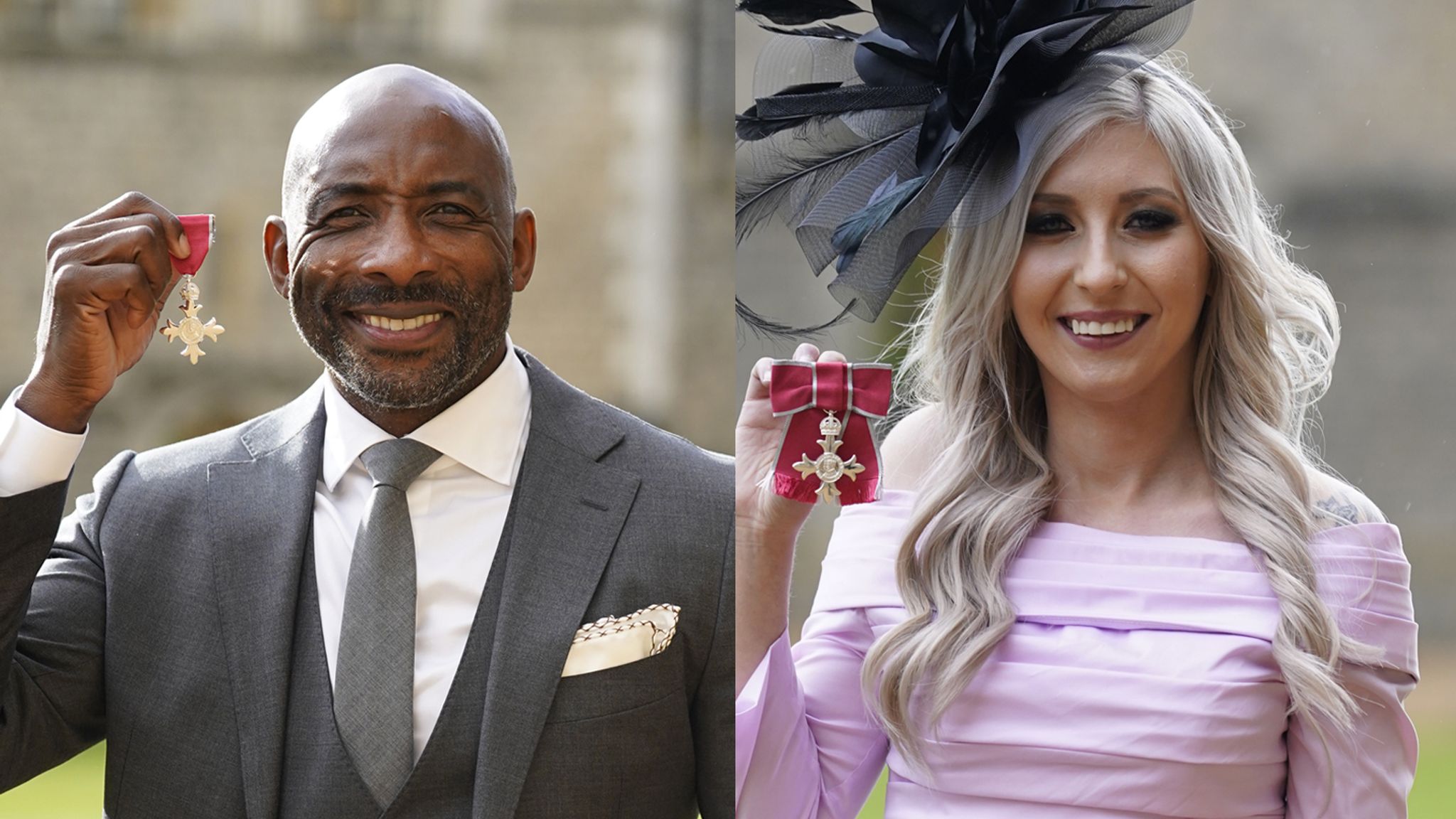 Fallon Sherrock: Pioneering darts star receives her MBE at Windsor ...