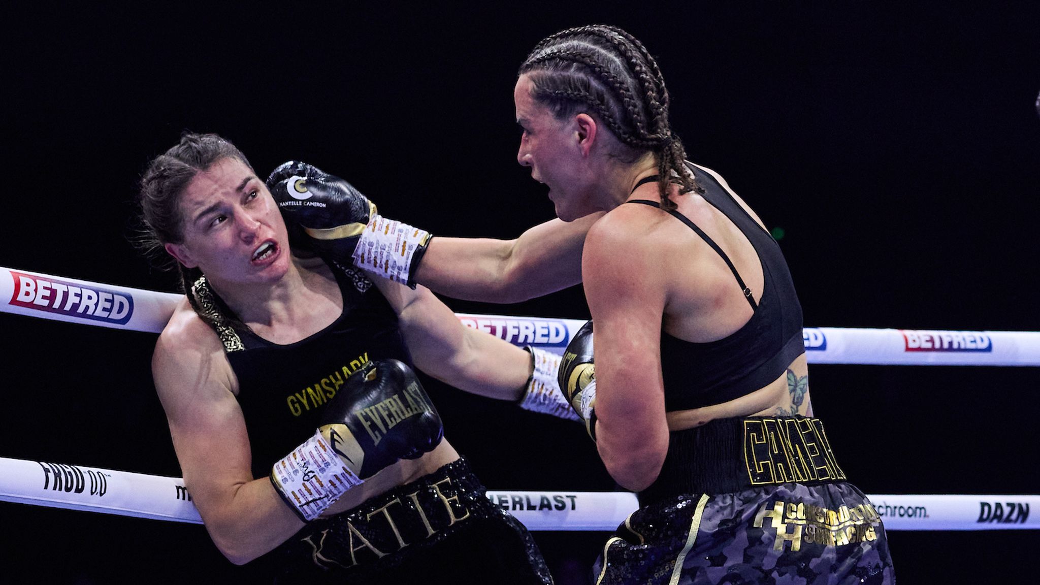 Caroline Dubois: Chantelle Cameron 'definitely' knocked Katie Taylor ...