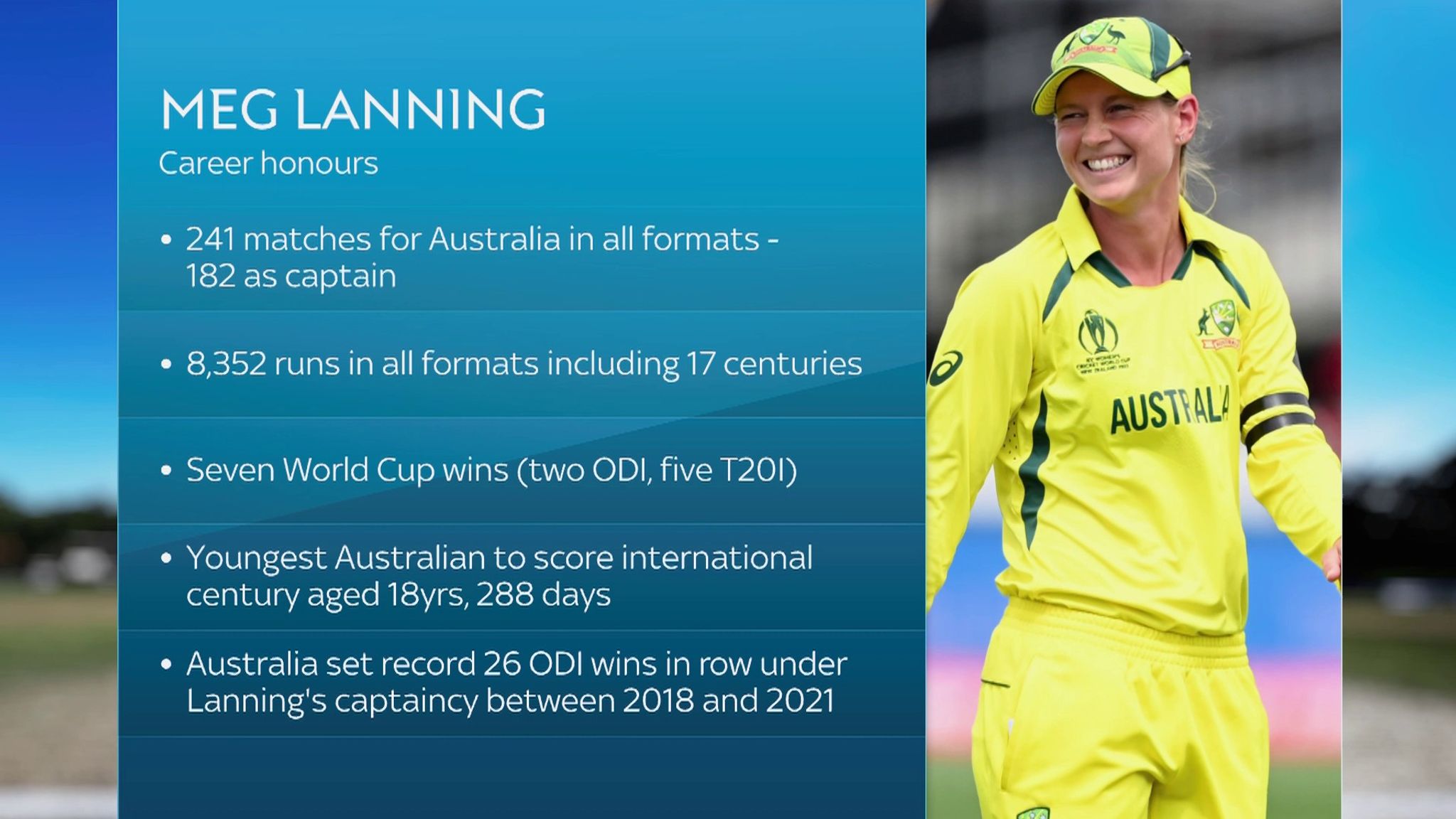 Meg Lanning: How retired Australia captain 'led a generation which has ...