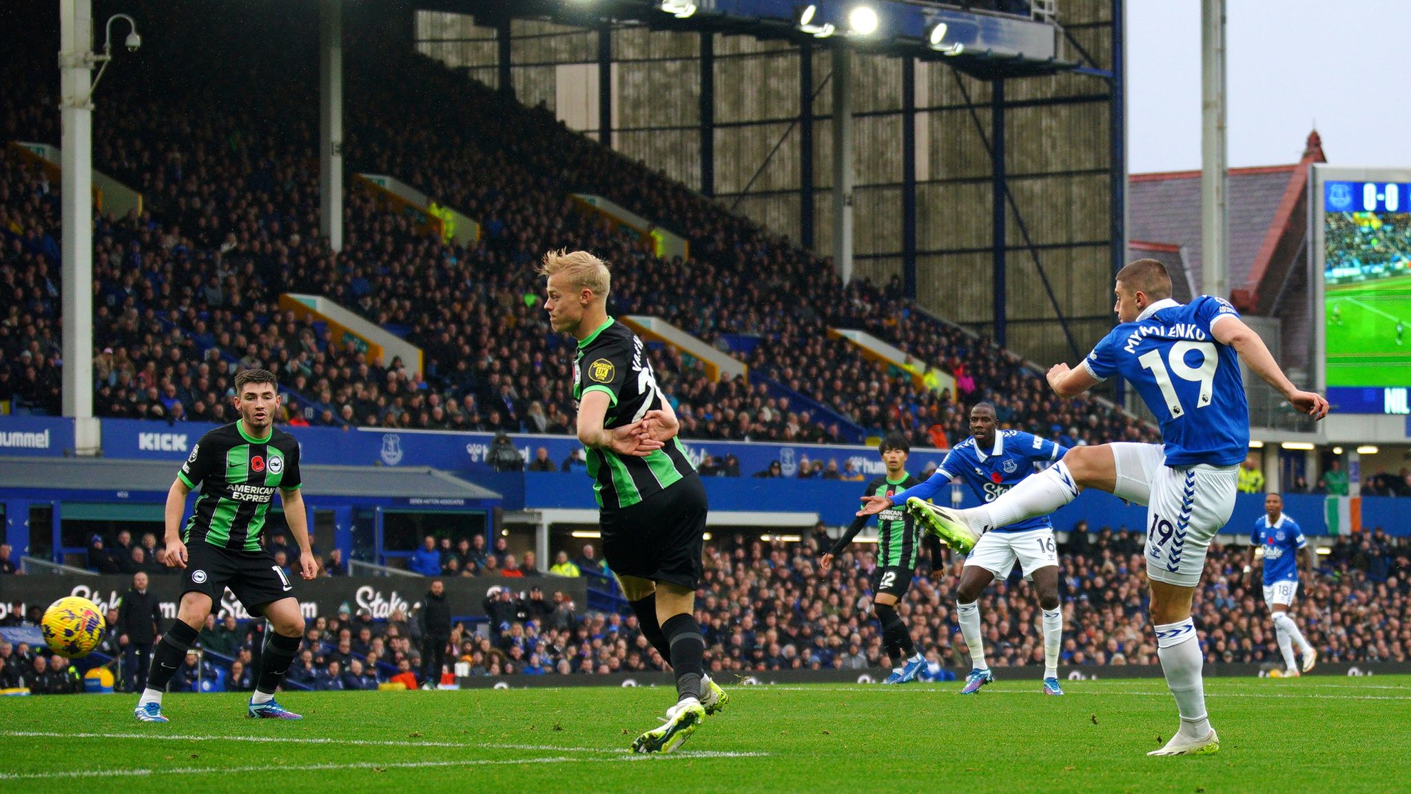 Everton 1-1 Brighton: Toffees denied back-to-back Premier League wins ...