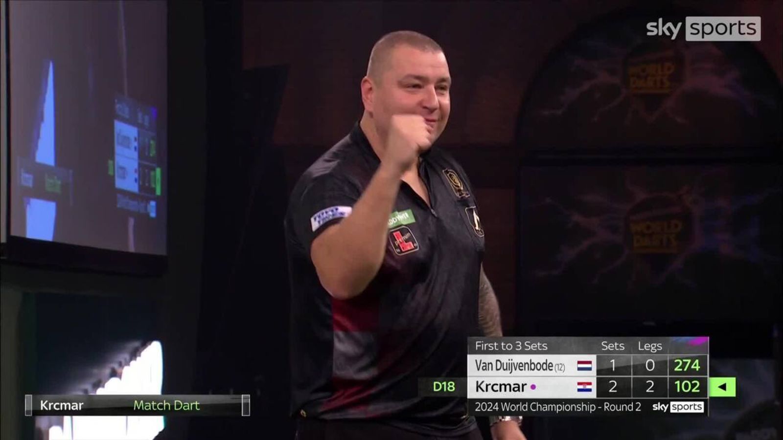 World Darts Championship: Raymond van Barneveld rolls back the years as ...