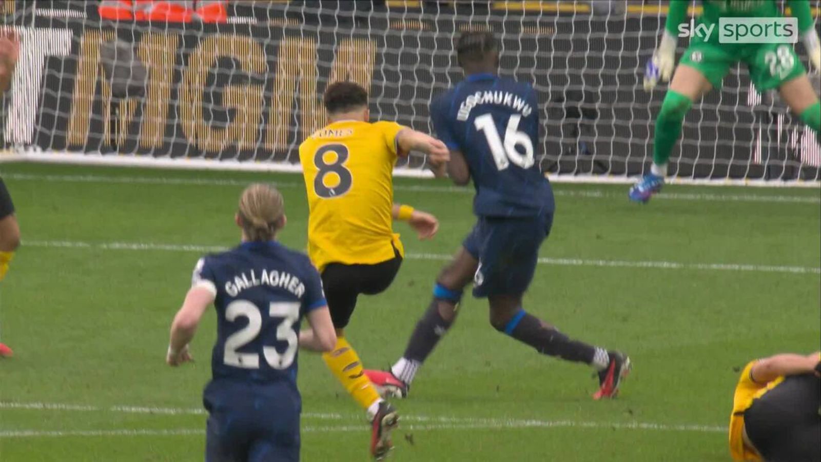 Gomes' deflected shot goes just wide | Football News | Sky Sports