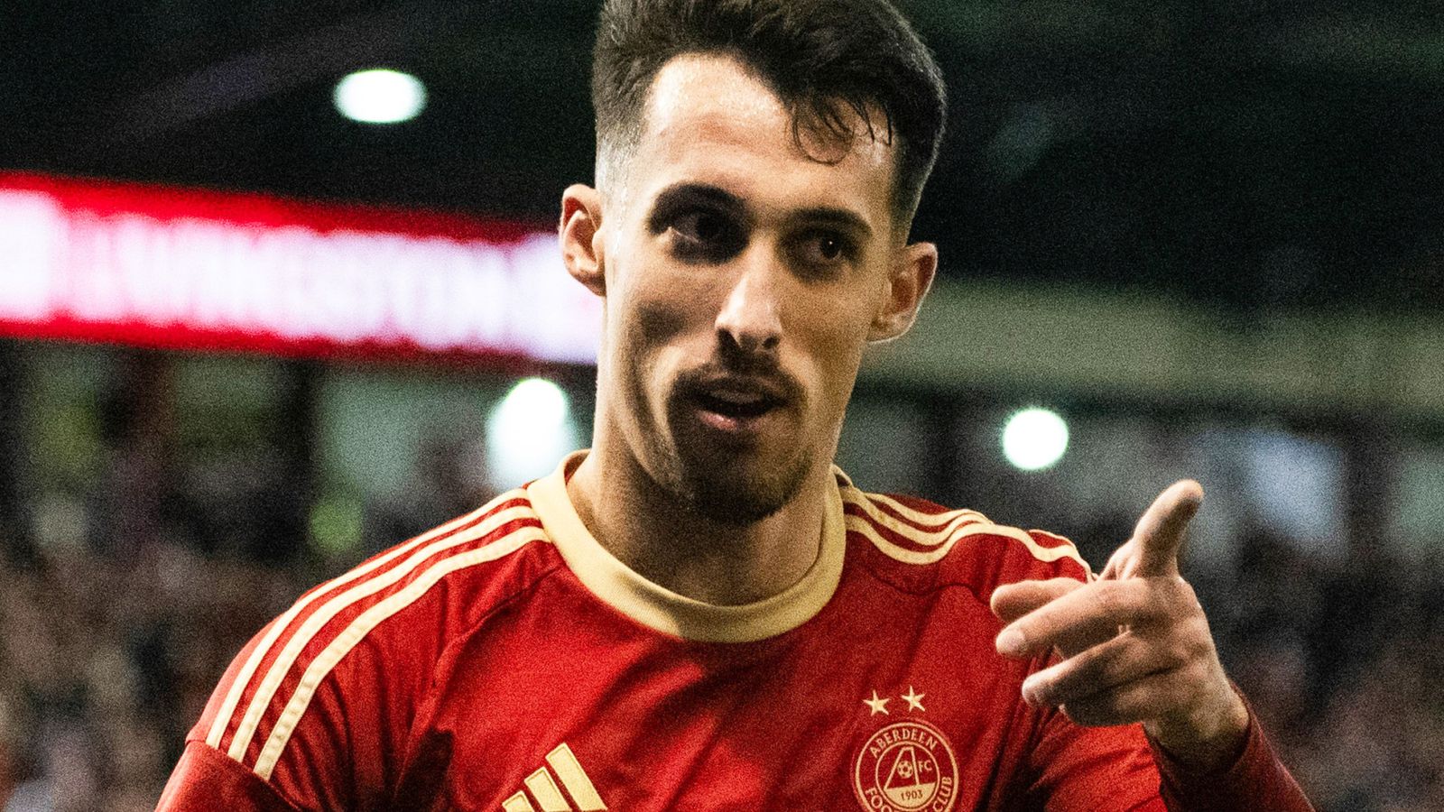 Aberdeen 2-1 Livingston: Bojan Miovski scores twice as Aberdeen come ...