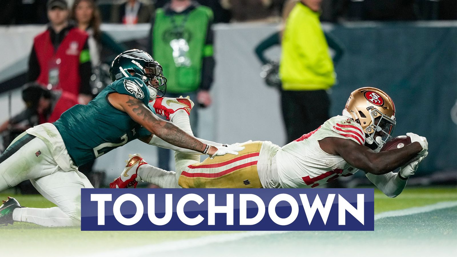 Deebo Samuel overpowers Philadelphia Eagles defence for stunning ...