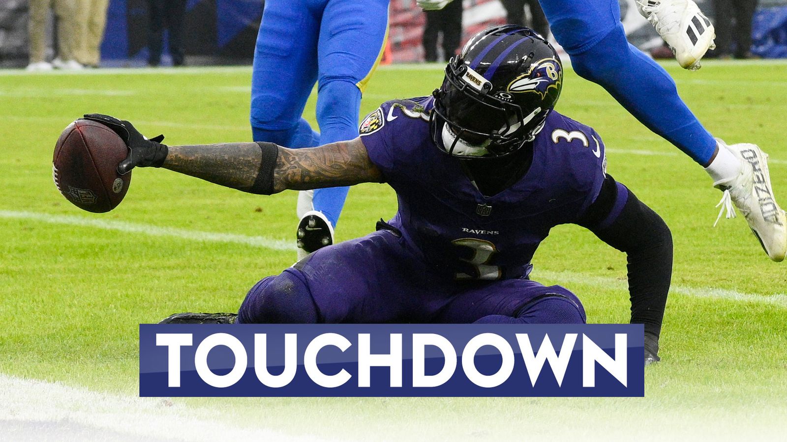 'Beckham's loose!' | Lamar Jackson launches to Odel Beckham Jr for 46yd ...