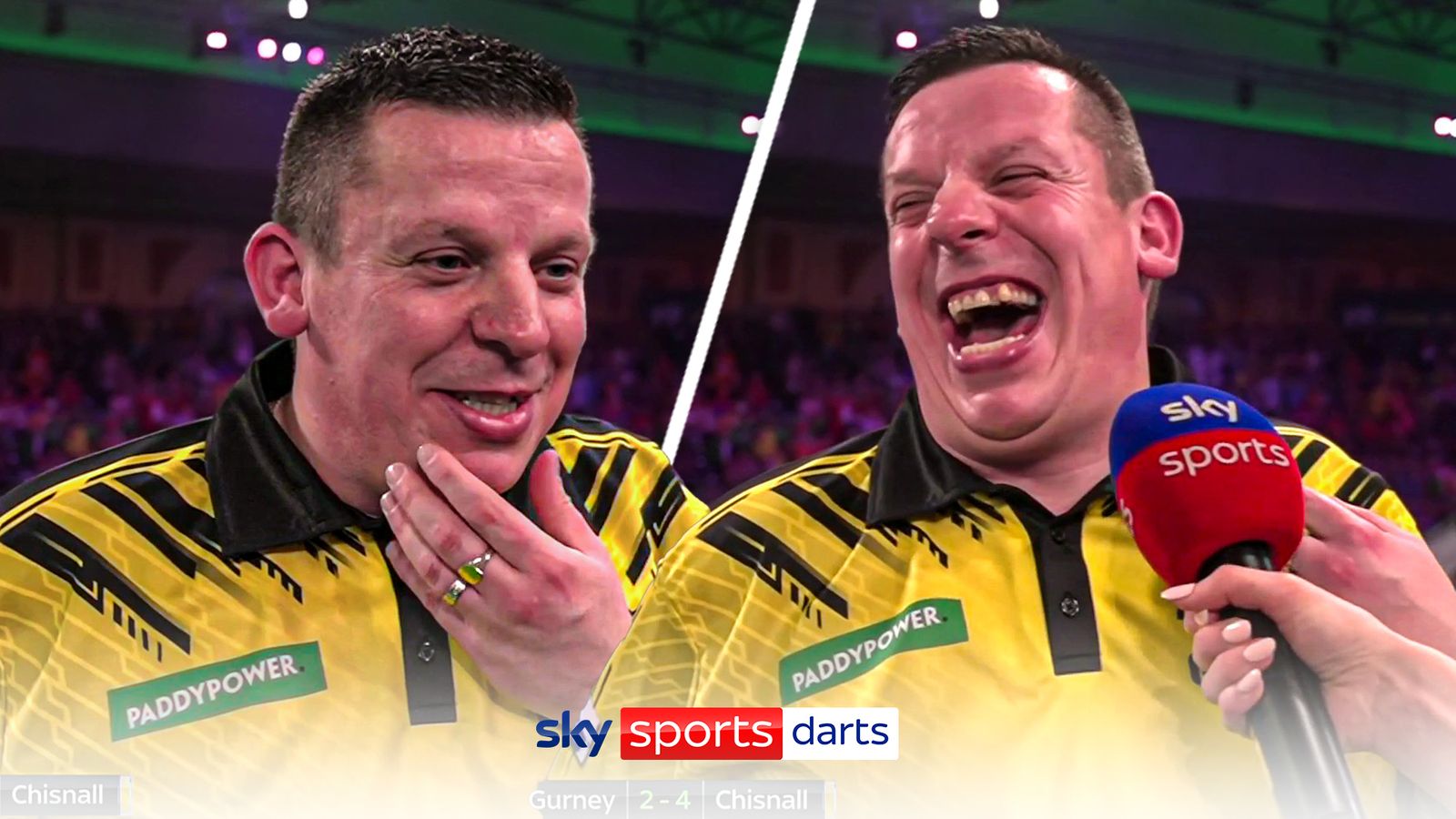 Dave Chisnall: I've had no practice for months because I'm getting my ...