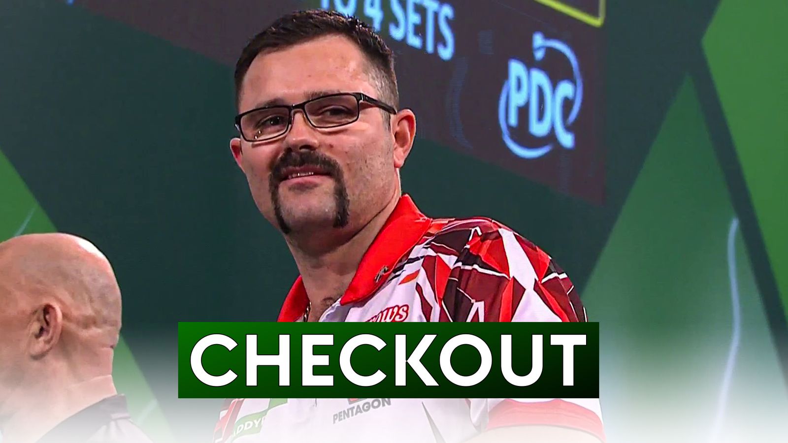 Damon Heta hits classy 126 checkout against Scott Williams! | Darts ...