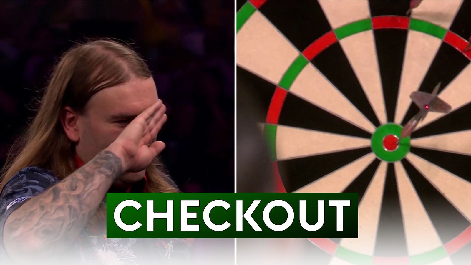 Ryan Searle hits bull for 124 checkout and levels score against Joe ...