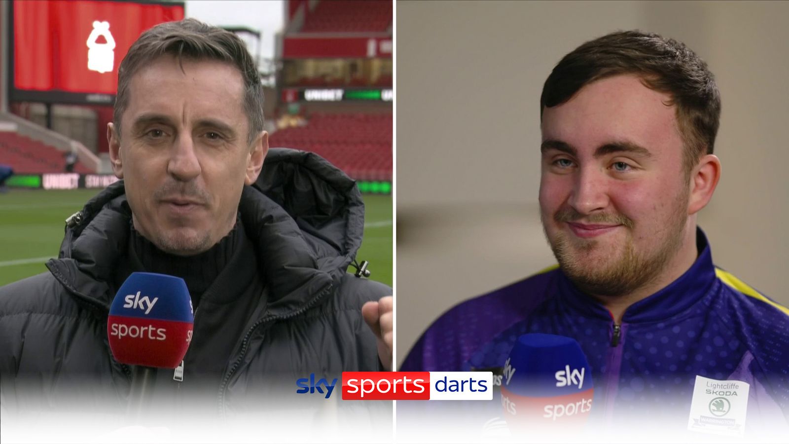 Luke Littler receives special Manchester United good luck messages ...