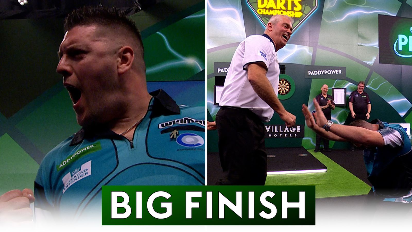 'Oh my days! Daryl Gurney!' | SuperChin hits two HUGE checkouts | Darts ...
