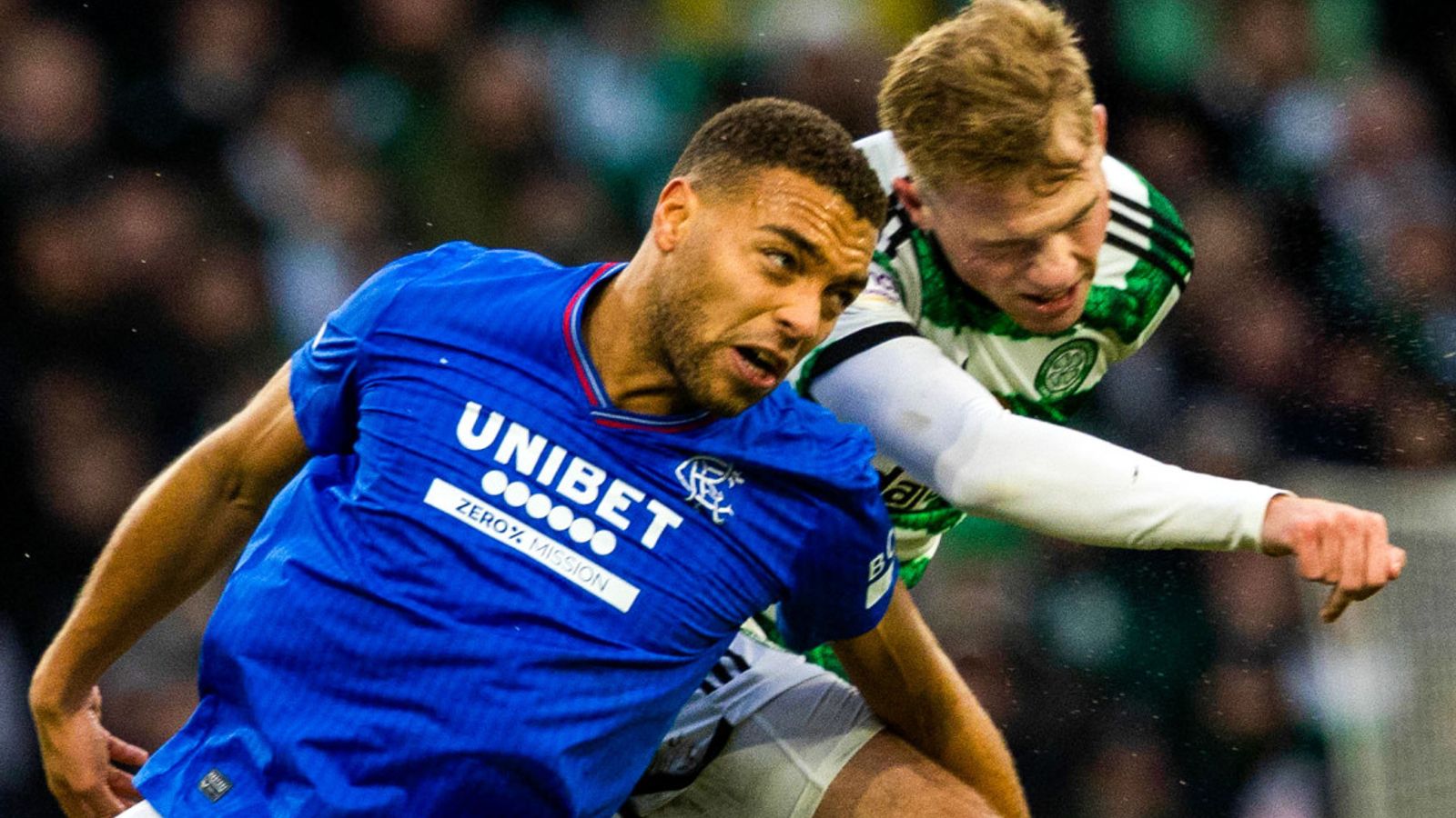 Chris Sutton critical of Cyriel Dessers' performance in Rangers' Old Firm loss at Celtic ...