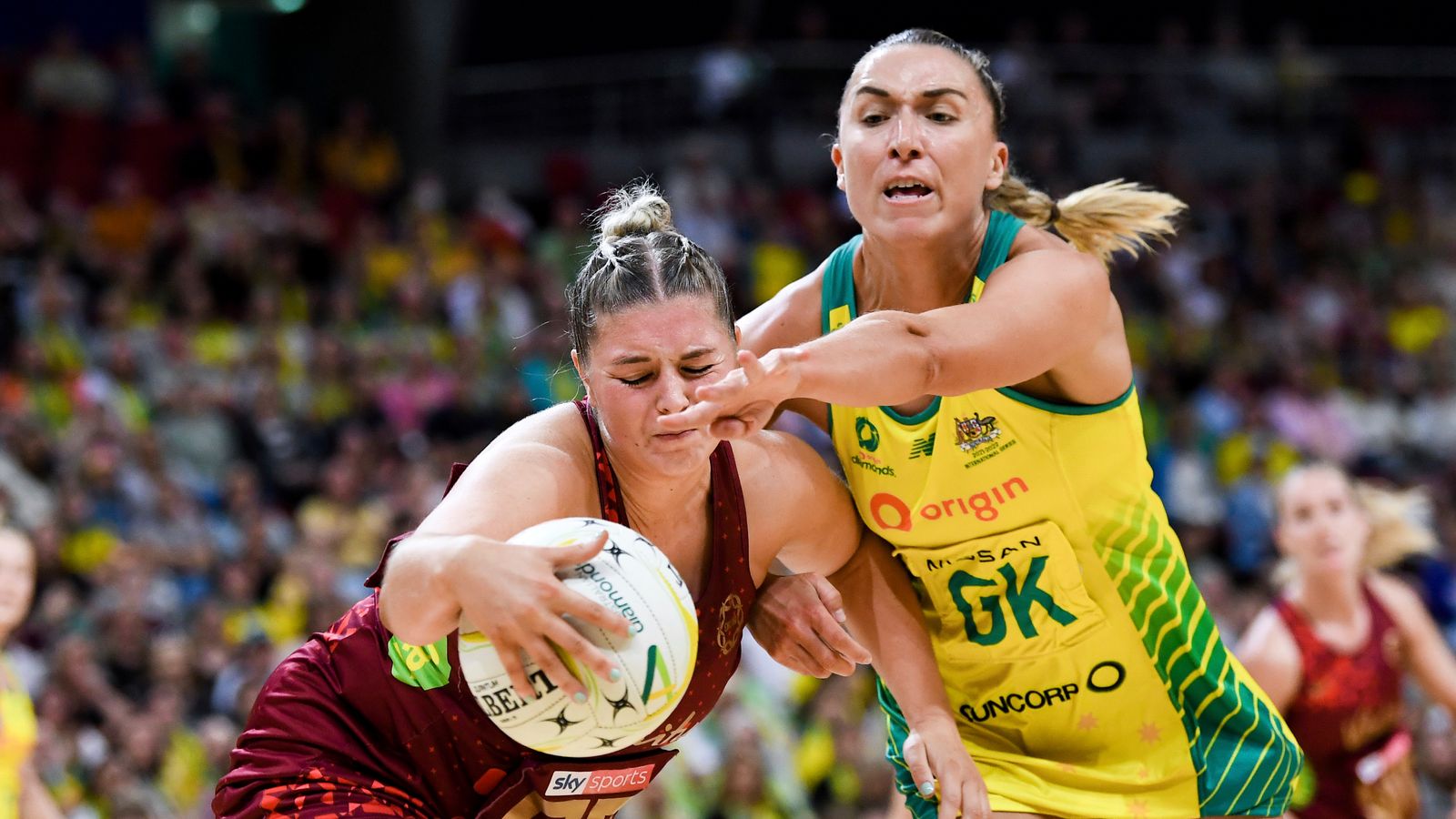 Netball Australia pay dispute: England's Eleanor Cardwell and Sasha ...