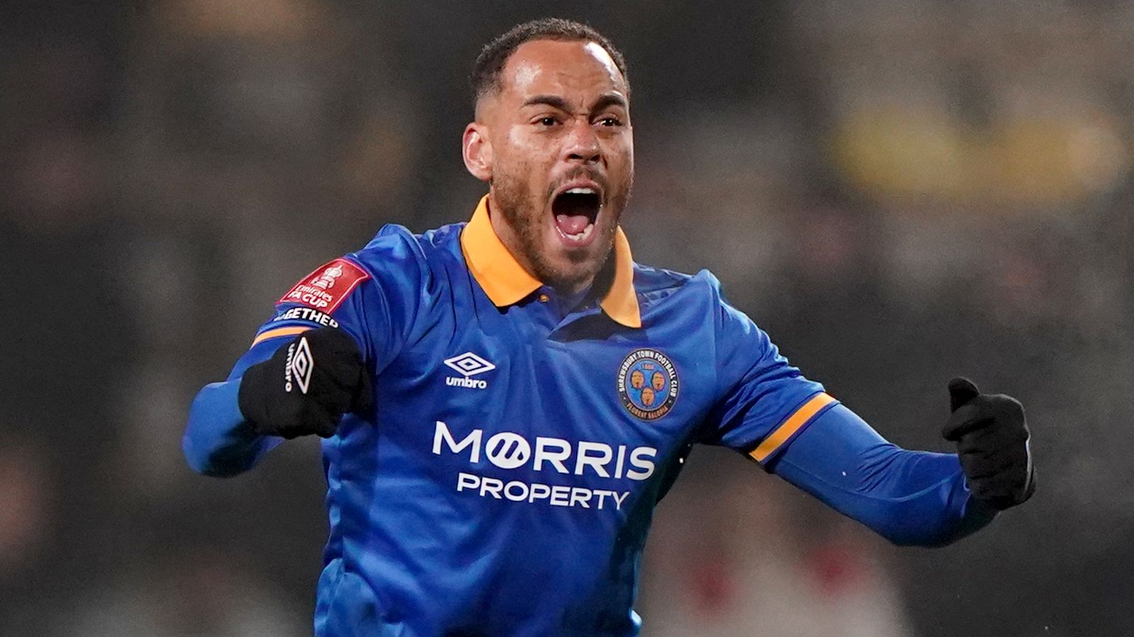 Rainbow Laces: Shrewsbury's Elliott Bennett 'surprised' to be only club ...
