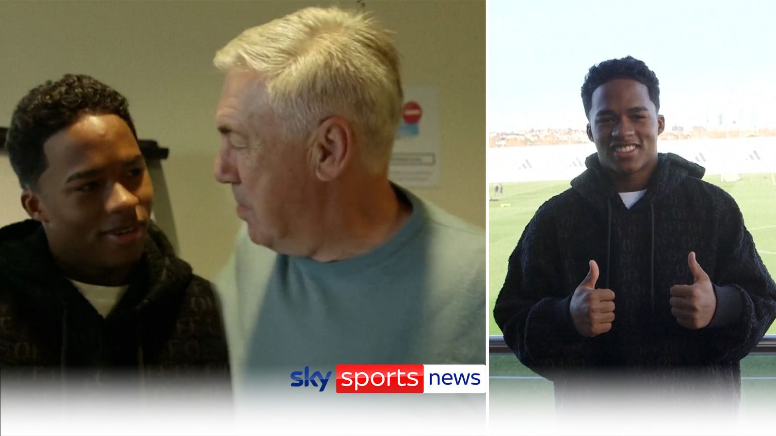 Brazilian wonderkid Endrick meets Madrid team-mates for first time ...