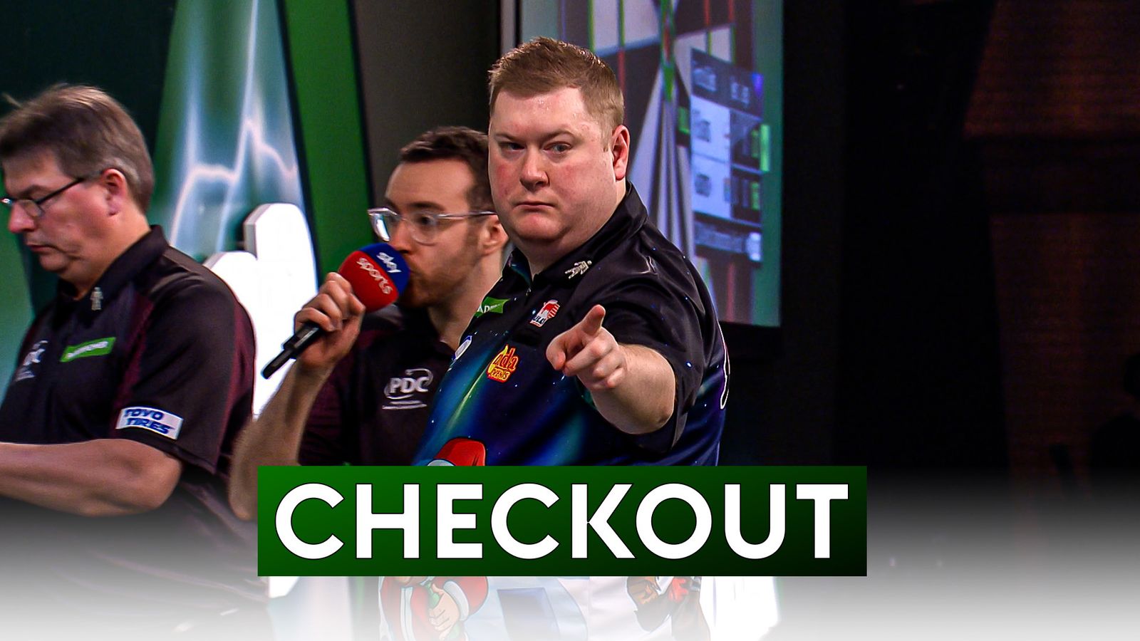 Ricky Evans' rapid 121 checkout | Darts News | Sky Sports