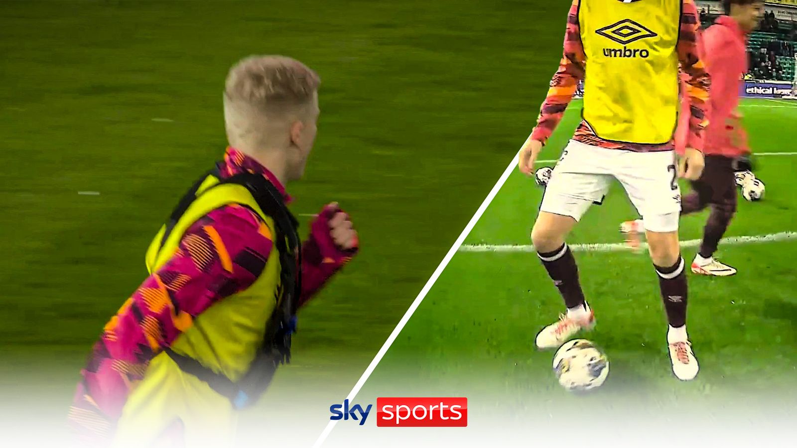 Alex Cochrane shows off warm up through body cam | ‘It’s like a ...