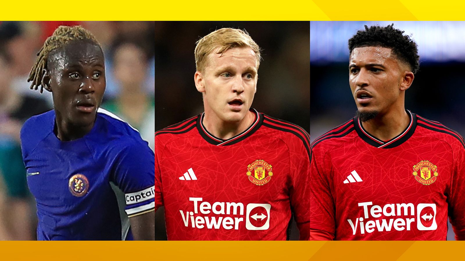 Transfer Centre LIVE! Man Utd midfielder Donny van de Beek undergoing ...