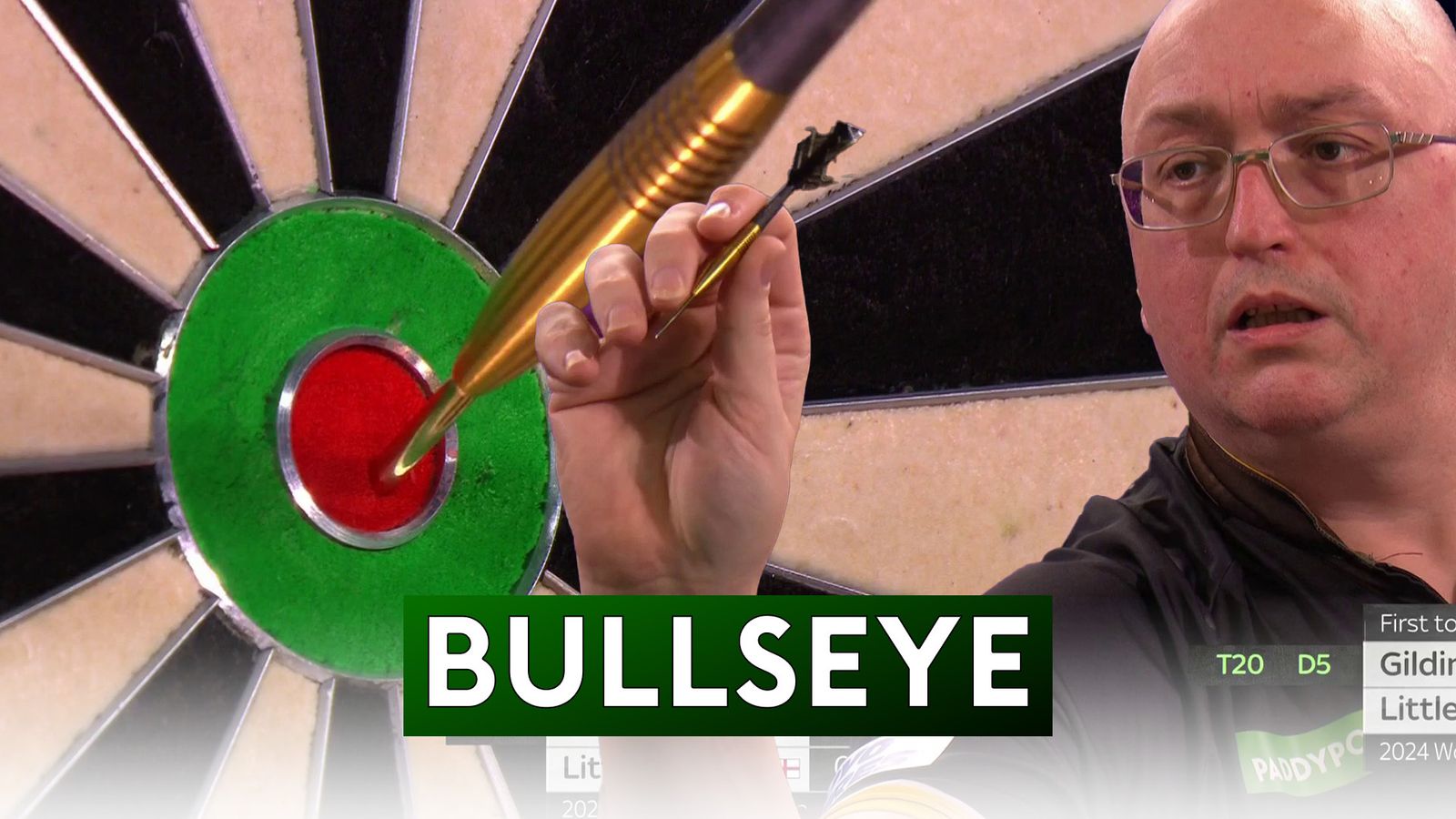 Andrew Gilding takes out 130 on the bullseye | Darts News | Sky Sports