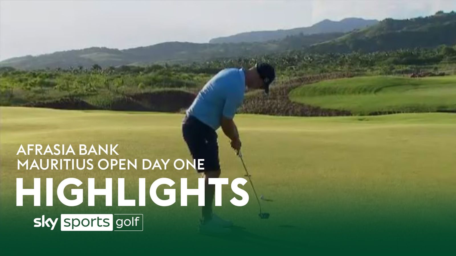 AfrAsia Bank Mauritius Open | Day one highlights | Golf News | Sky Sports