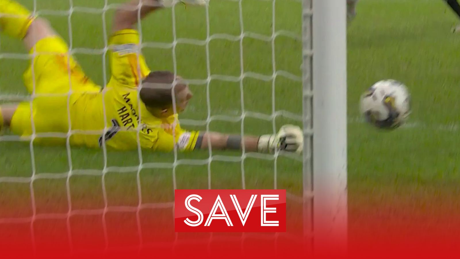 Joe Hart save denies Ross McCausland equaliser | Football News | Sky Sports