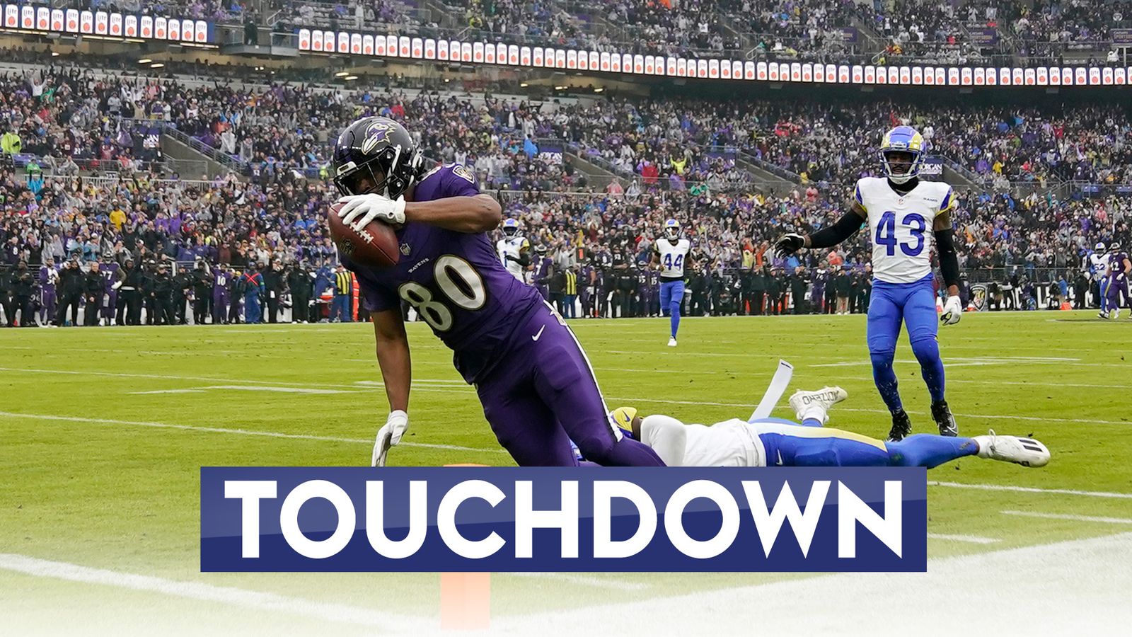 'Wide open is Likely' | Isaiah Likely opens the scoring for Ravens ...