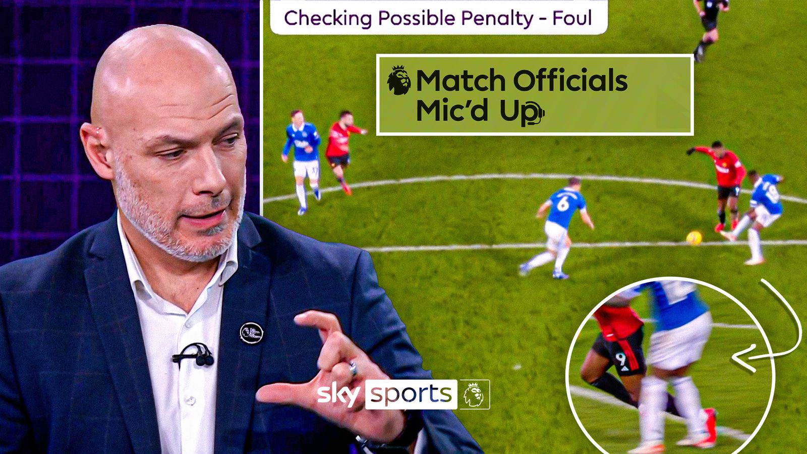 Match Officials Mic'd Up: Howard Webb reviews controversy in Man City vs Spurs draw & Kai ...