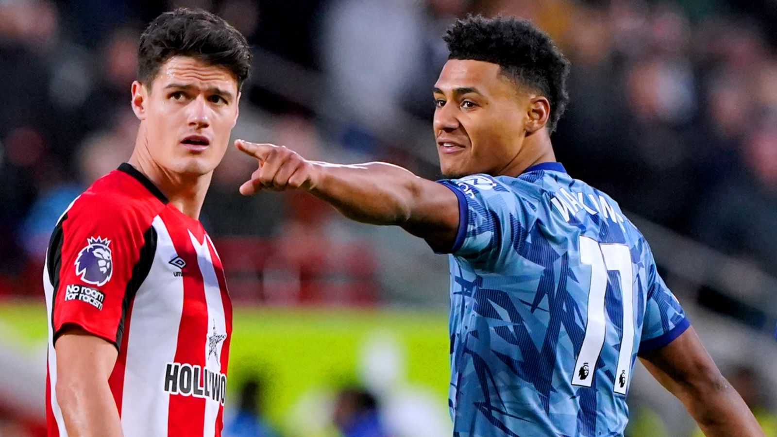 Brentford 1-2 Aston Villa: Red cards, 'embarrassing' theatrics and how ...