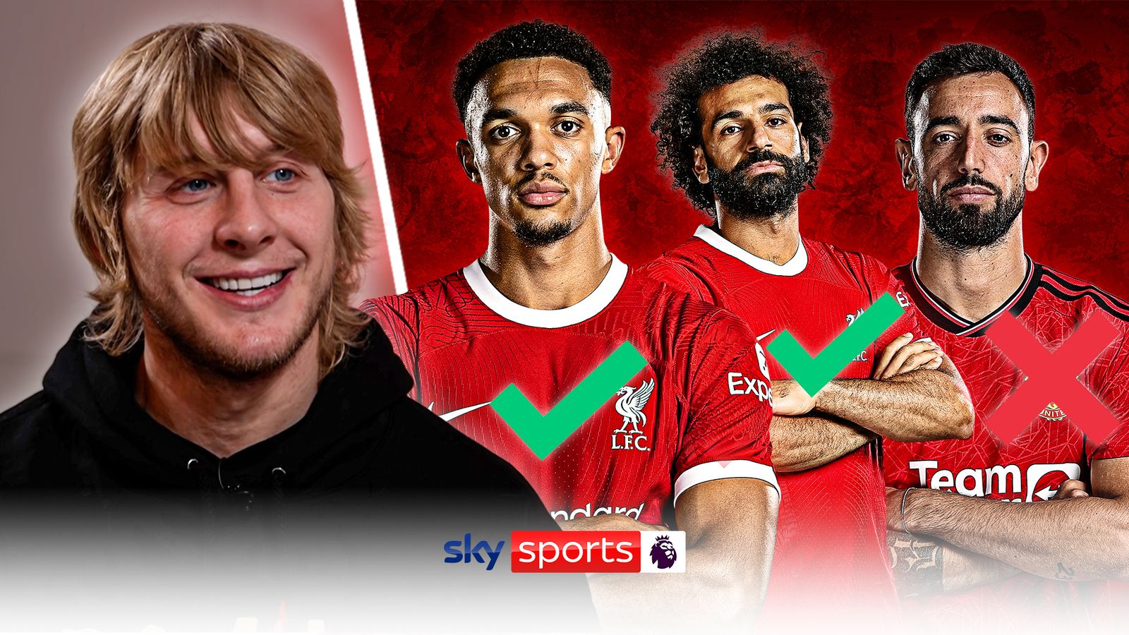 Pimblett picks ZERO Utd players for Liverpool x Man Utd 5-a-side ...