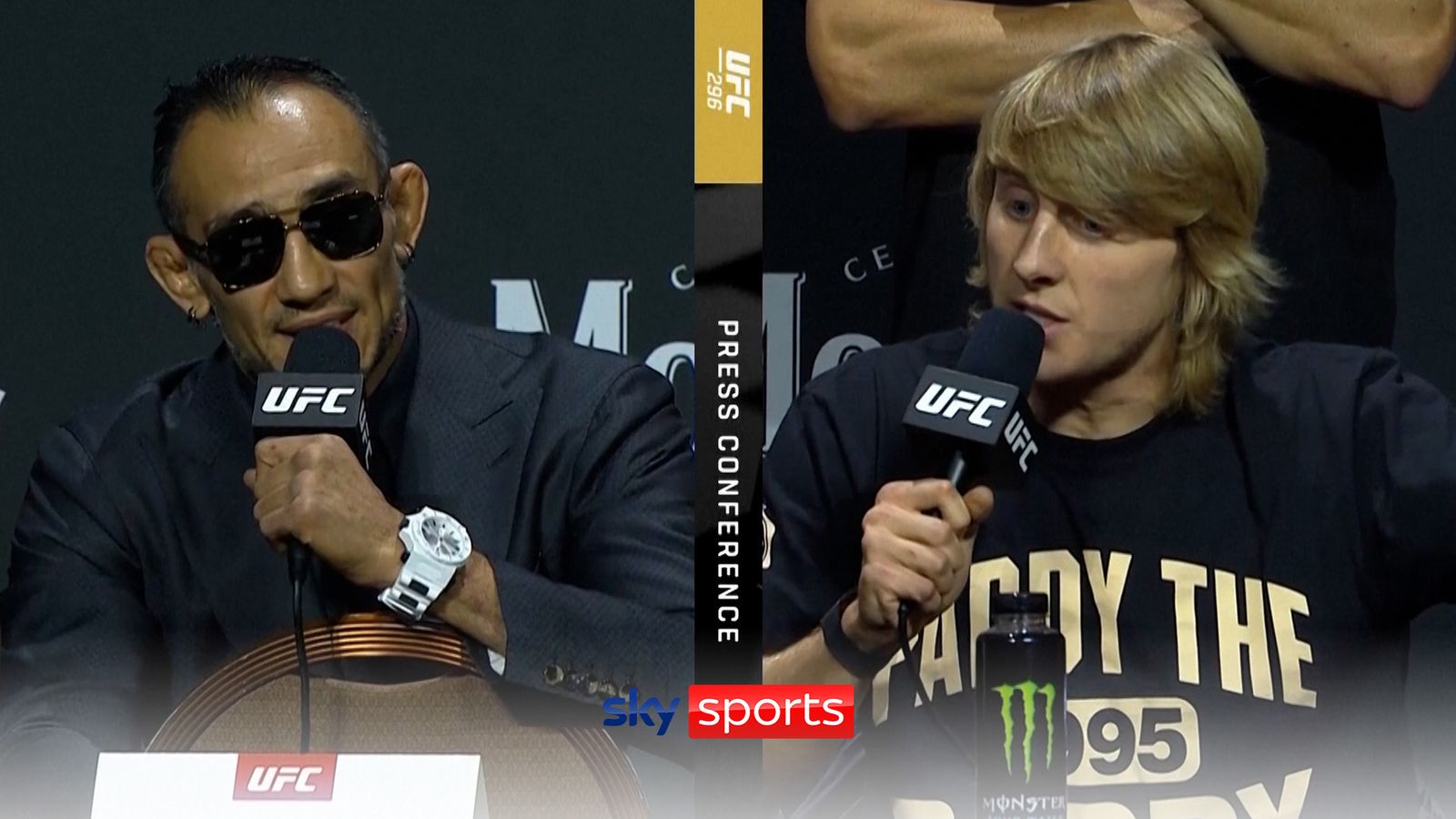 'Your own country doesn't like you!' | Paddy Pimblett and Tony Ferguson ...